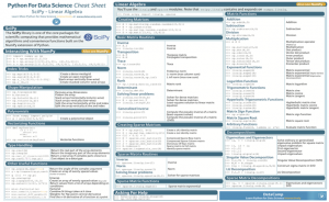 Cheat Sheets for AI, Machine Learning, Neural Networks, Big Data & Deep ...