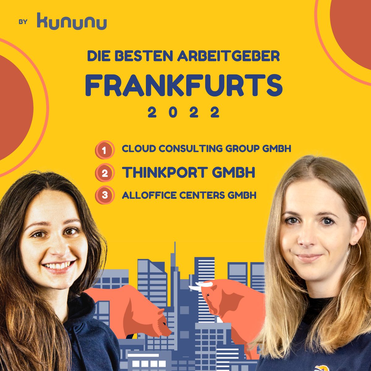 Thinkport - unter den Top 3 der besten Arbeitgeber